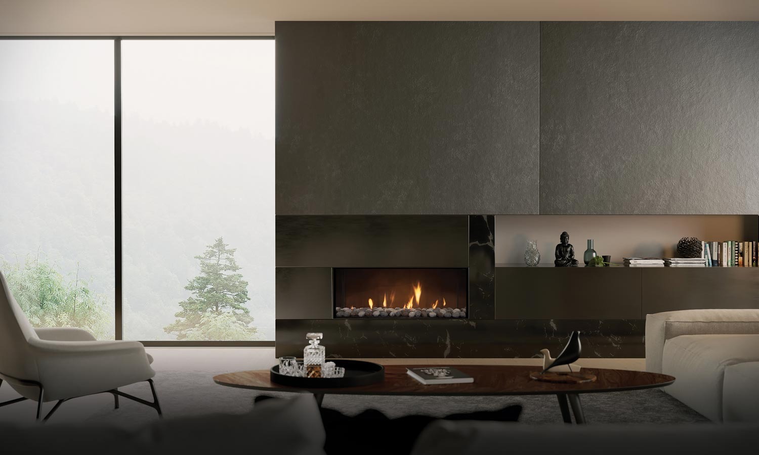 Escea DS1150 Gas Fireplace I Stoke Fireplace Studio