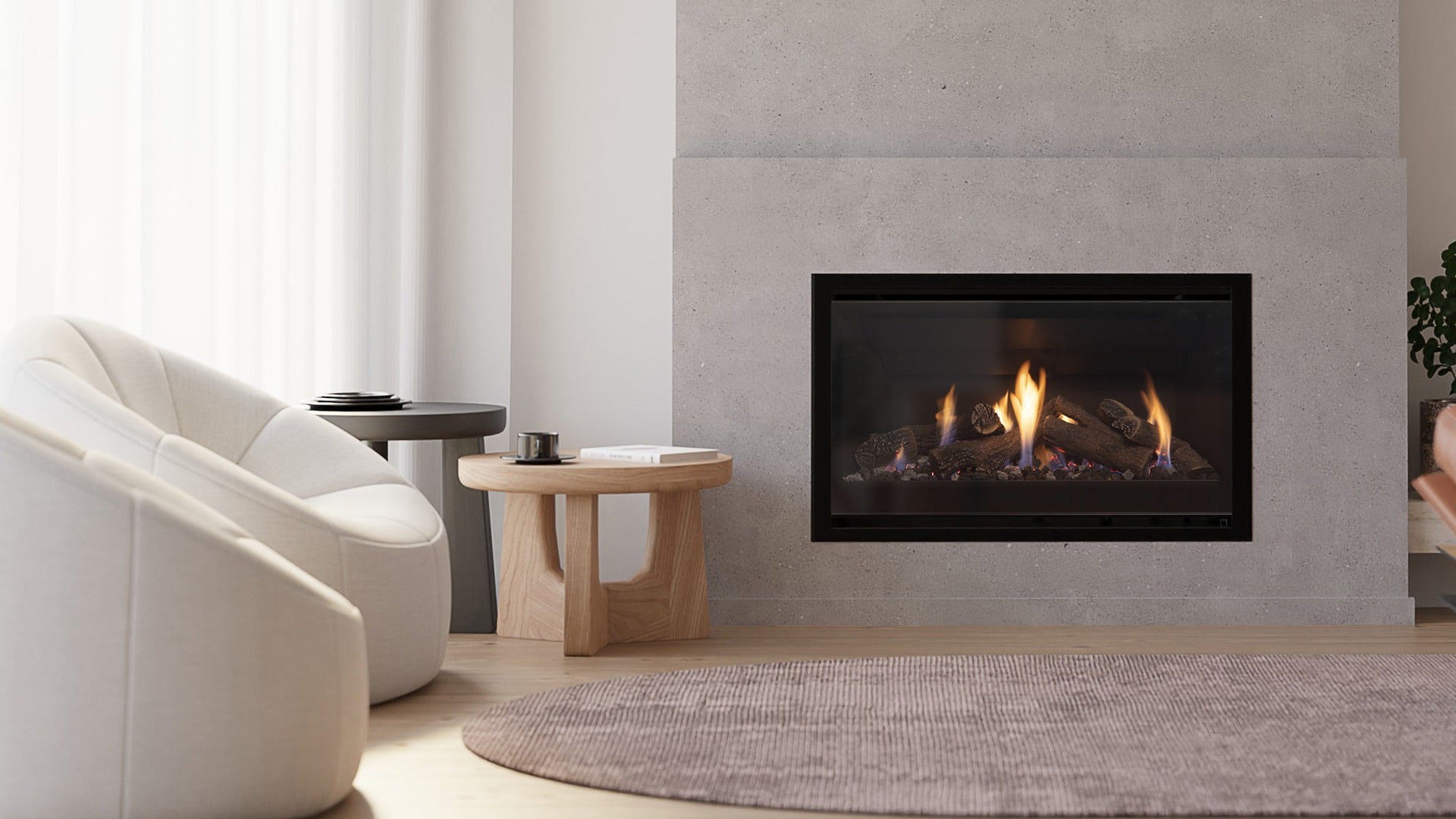 The new 2024 Escea DF Series Gas Fireplace Styles at Stoke