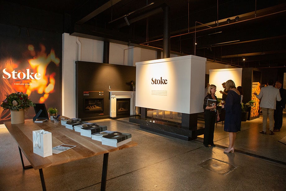 Opening night - Stoke Fireplace Studio Sydney